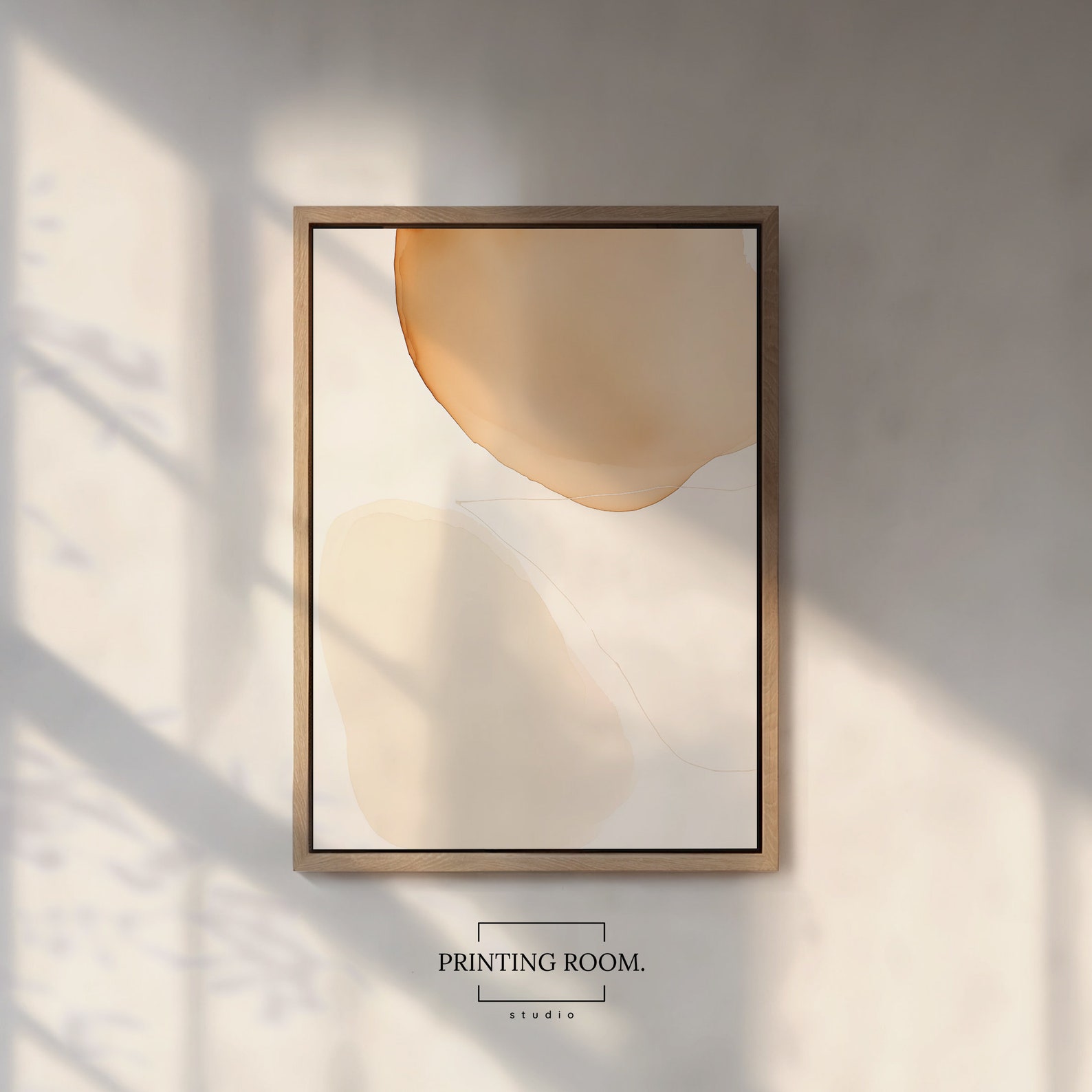 Modern Abstract Art, Neutral Wall Art, Digital Wall Art, Wall Decor ...