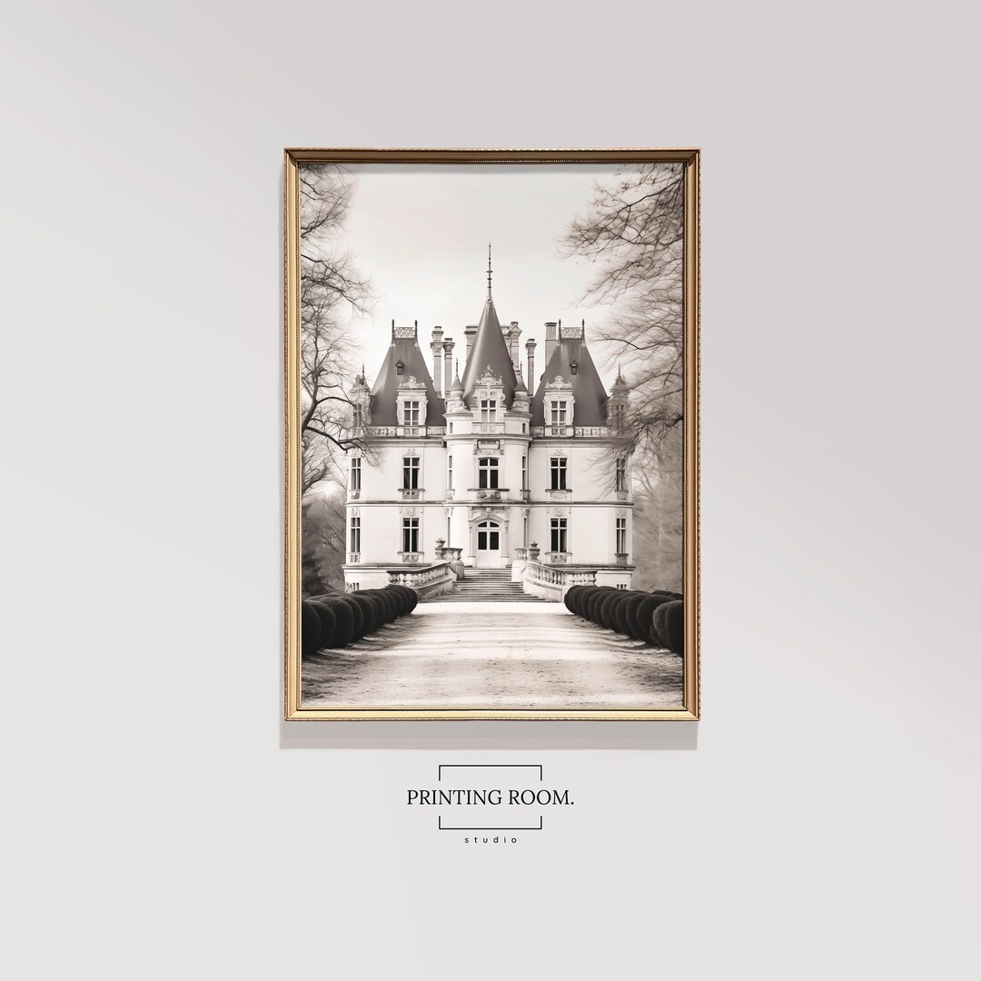 French Chateau, Neutral Artistic Angle Photography, Abstract Neutral ...