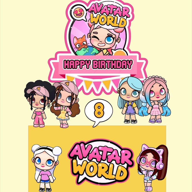 Avatars World Free - Etsy UK