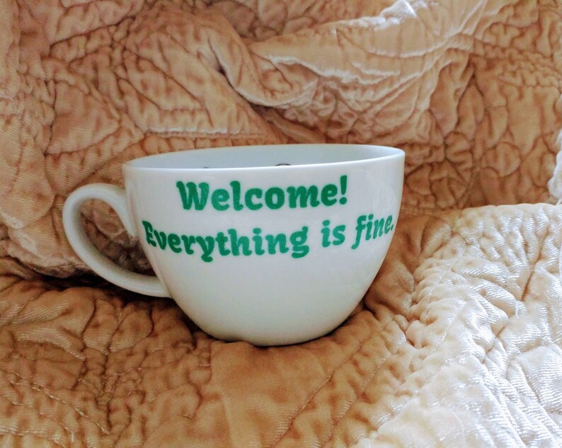 The Good Place Goodplace Welcome Everything is Fine Frozen Yogurt ...