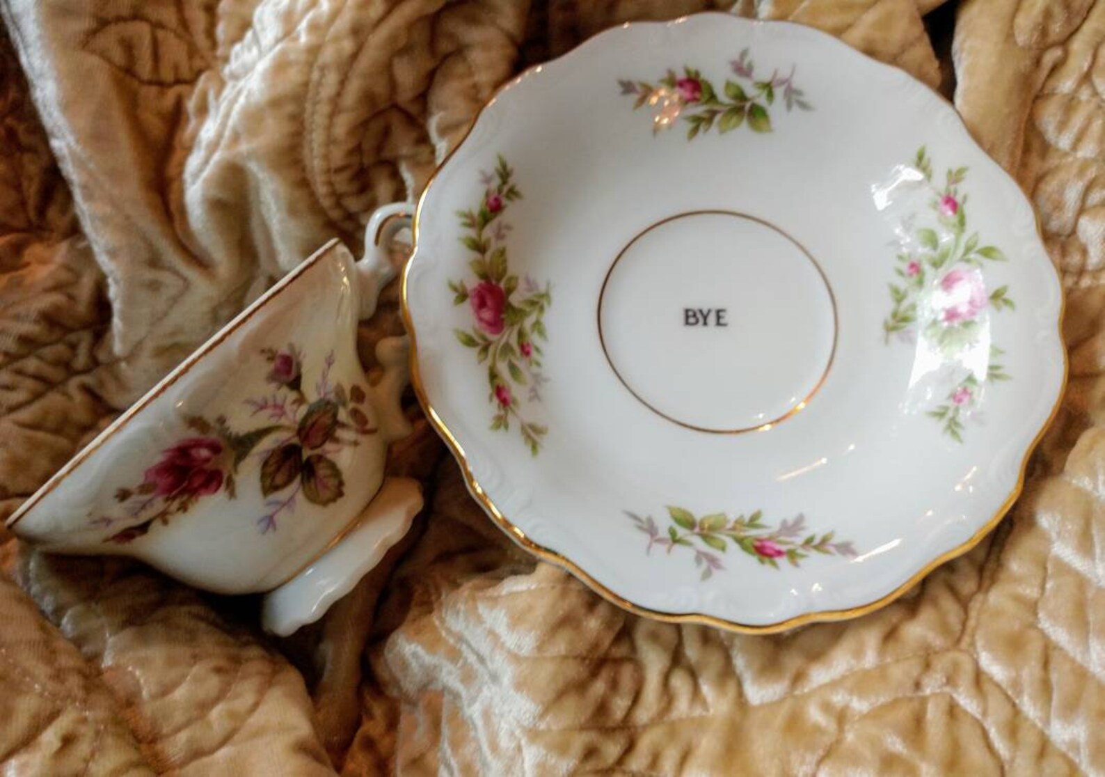You've Been Poisoned Bye Tea Cup and Saucer Altered China Teacup Gift ...
