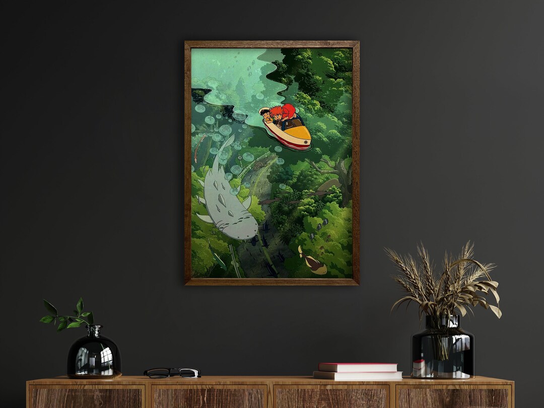 Ponyo Poster, Studio Ghibli Print, Studio Ghibli Poster, Ponyo Print ...