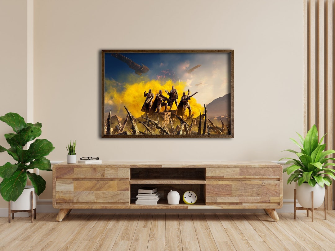 HELLDIVERS 2 Propaganda Poster, Video Game Art, Pop Culture Art ...