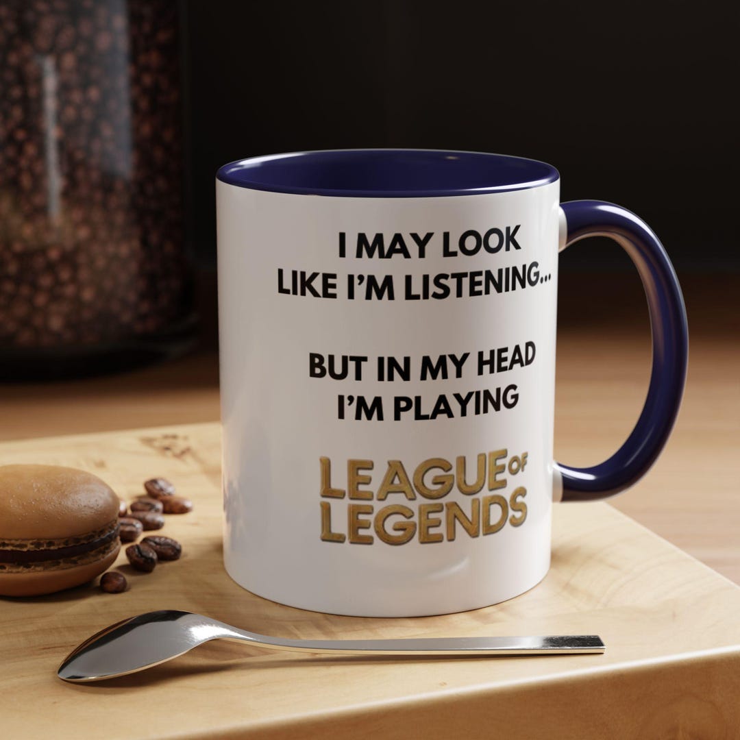 League of Legends Coffee Mug, Gamer Gift, Funny Mug, Geeky Drinkware ...