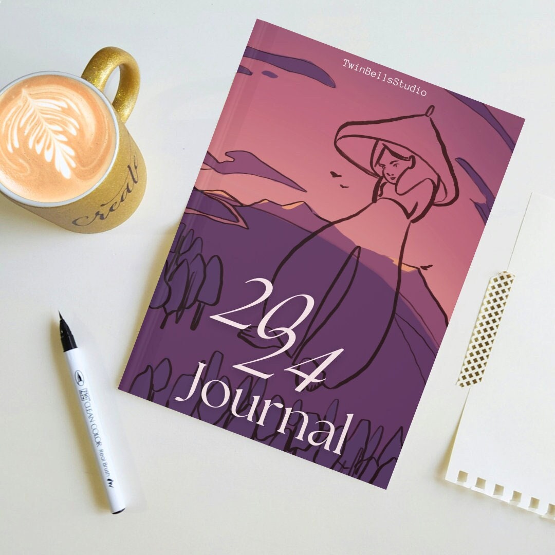 2024 Hardcover Personal Journal & Notebook Bundle A5 Size Ideal for Mom ...