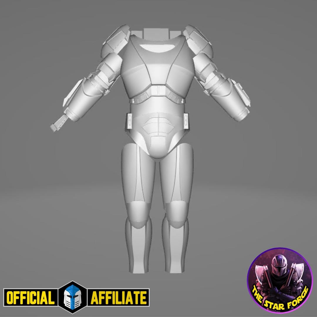 Republic Commando Armor - Raw 3D Print - Etsy