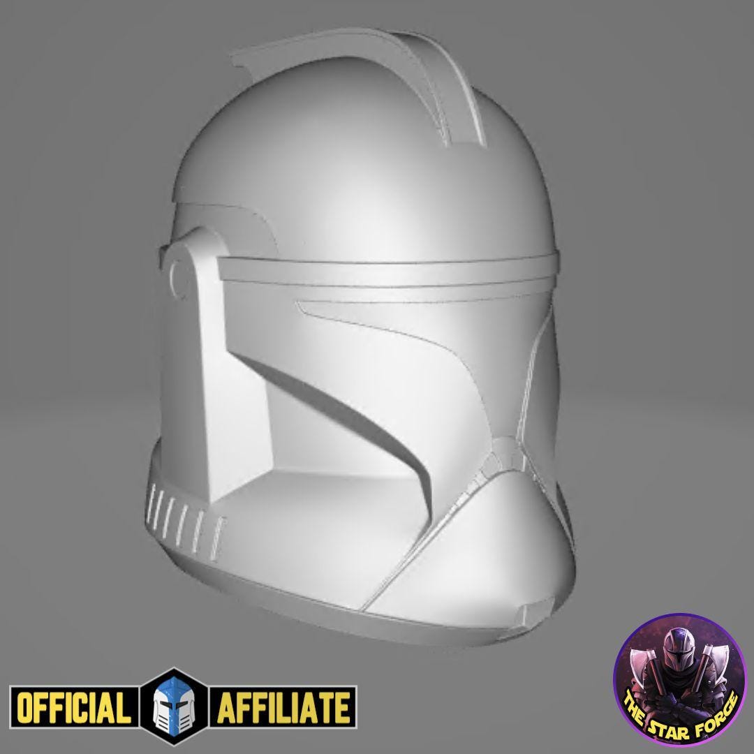 Phase 1 Clone Helmet - Raw 3D Print - Etsy