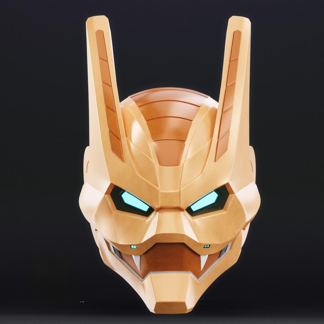 Iron Charizard Helmet STL - V1 & V2 Included - Etsy