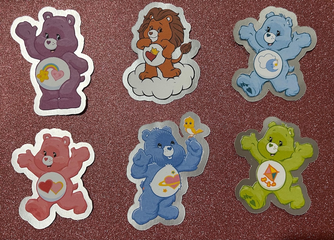Care Bears Cupcake Toppers - Etsy