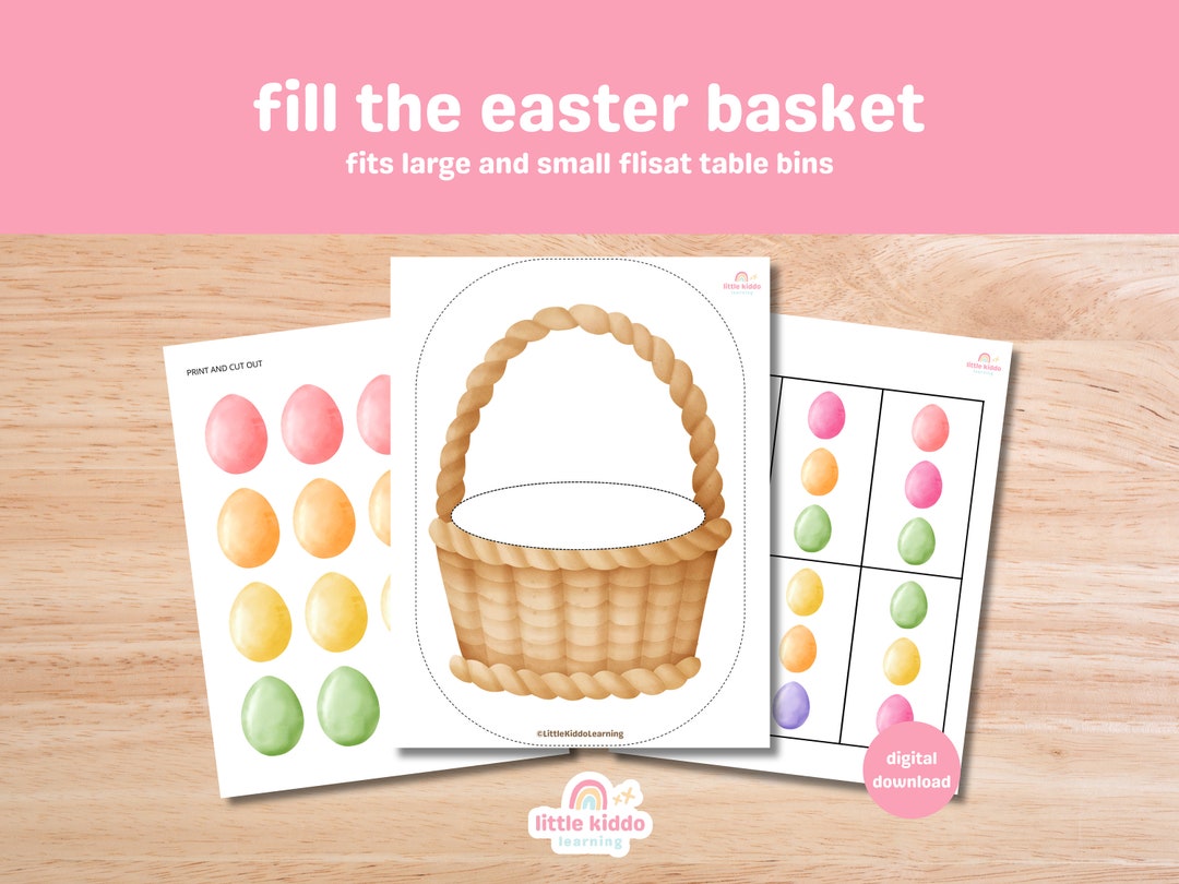 Fill the Easter Basket, Easter, Spring, Easter Egg, Flisat Table ...