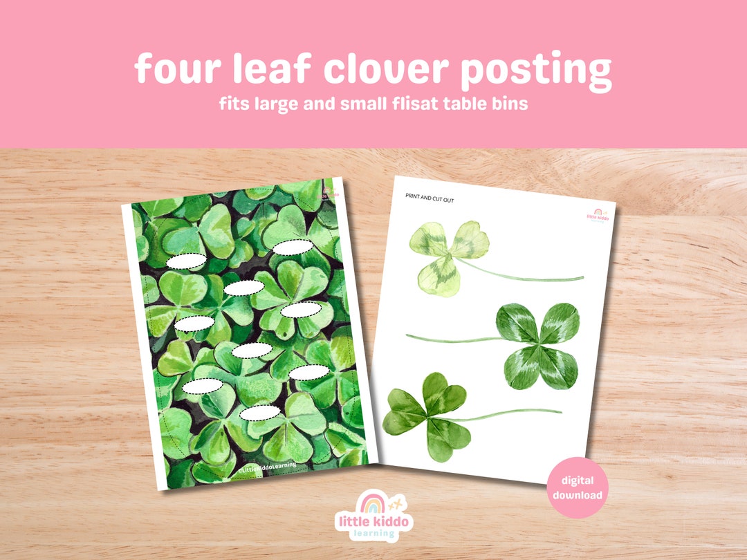 Four Leaf Clover Posting, St Patrick's Day, St Paddy's Day, Flisat ...