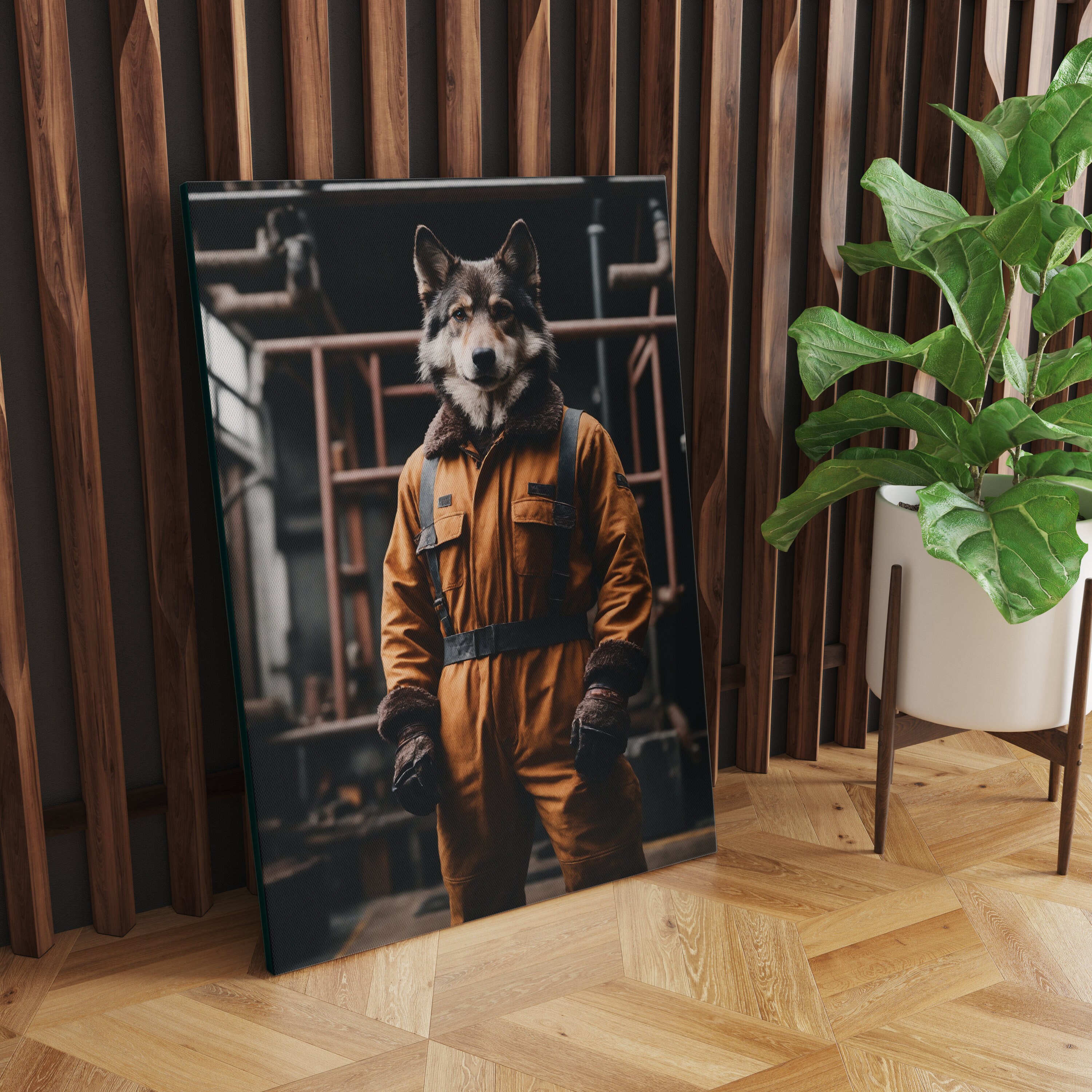 The Engineer, Digital Art, Print on Canvas, Wall Art - Etsy