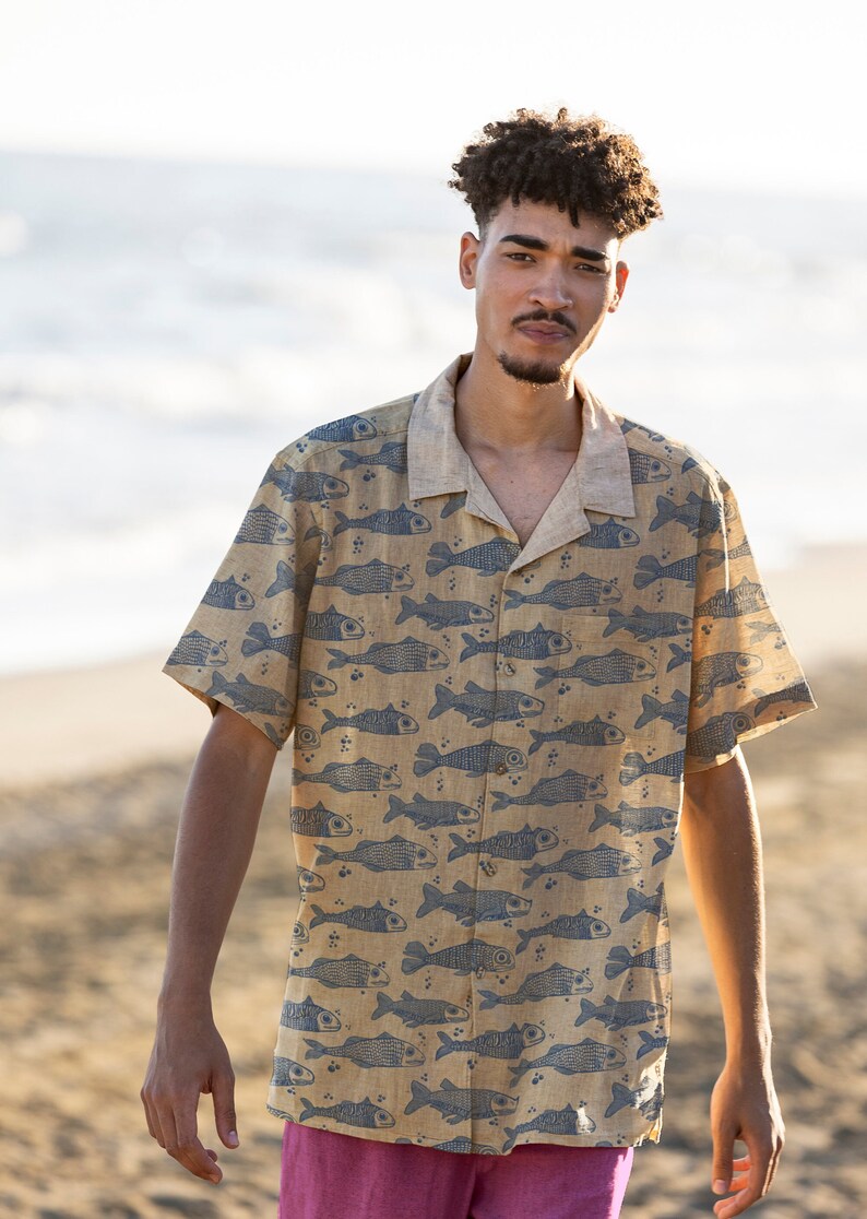 Seaside Mediterranean Fish Pattern, Instant Download, Boho, Beach ...