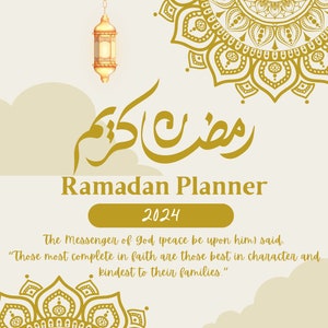 2024 Digital Ramadan Planner - Etsy