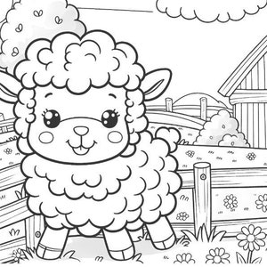 parable of sheep and goats coloring pages