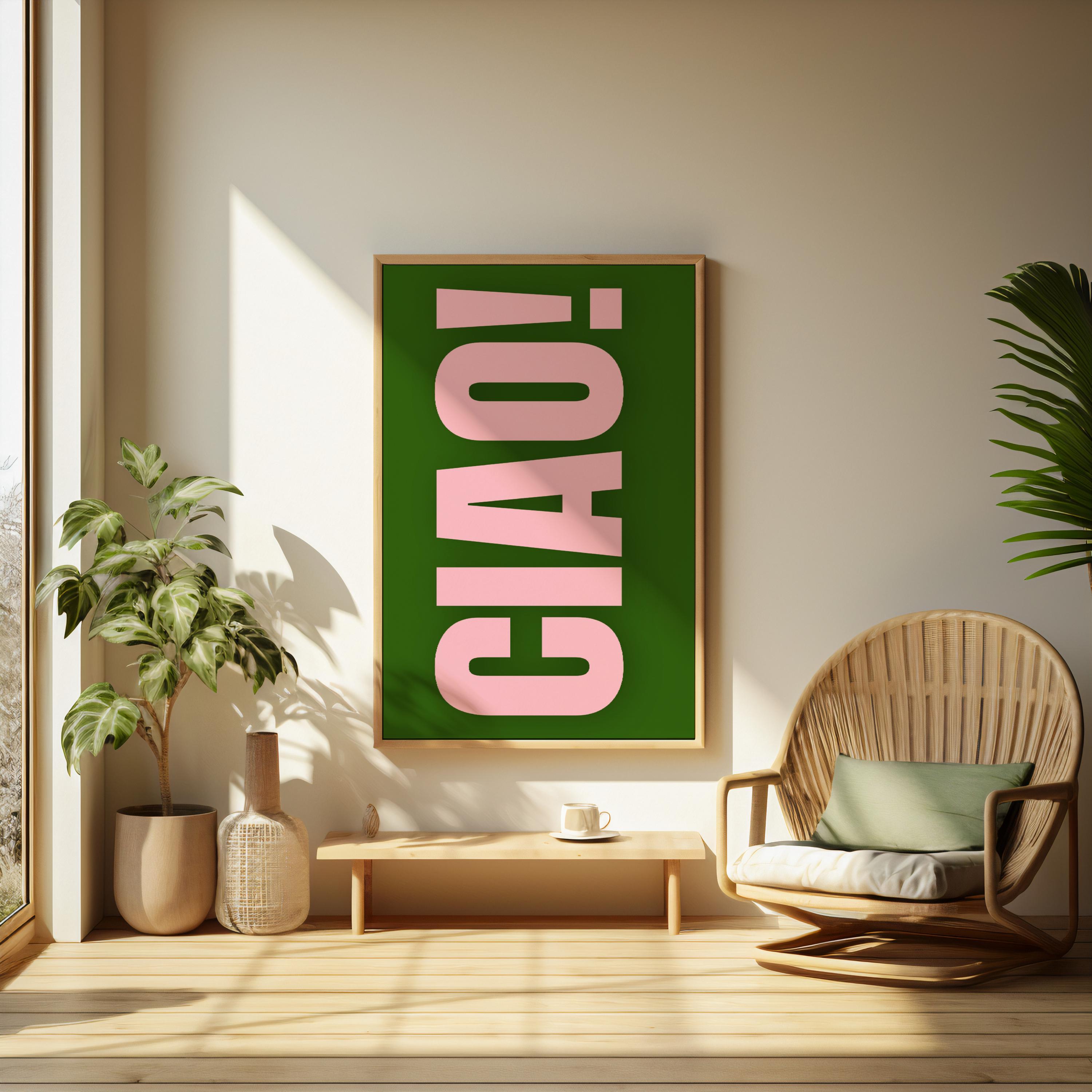 Italian Ciao Poster, Italian Aesthetic Digital Download Print ...