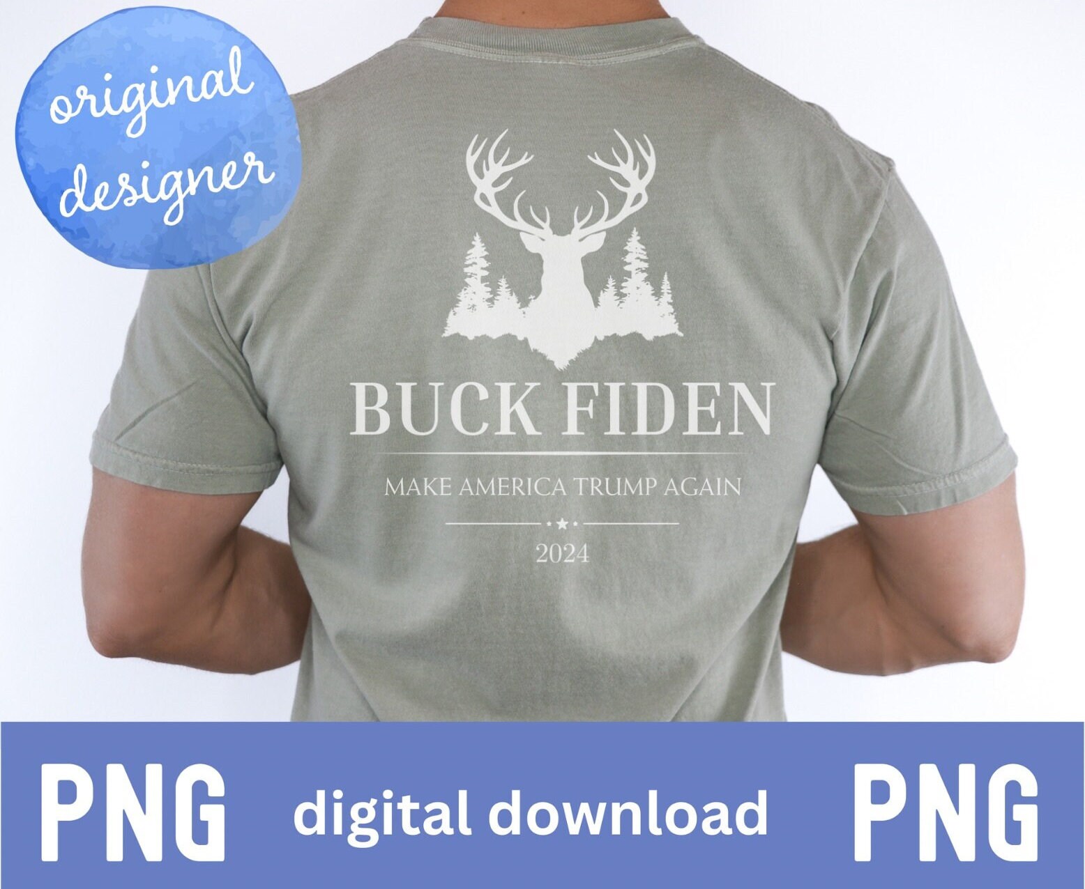 Buck Fiden PNG Design Political PNG Taking Back America PNG Sublimation ...