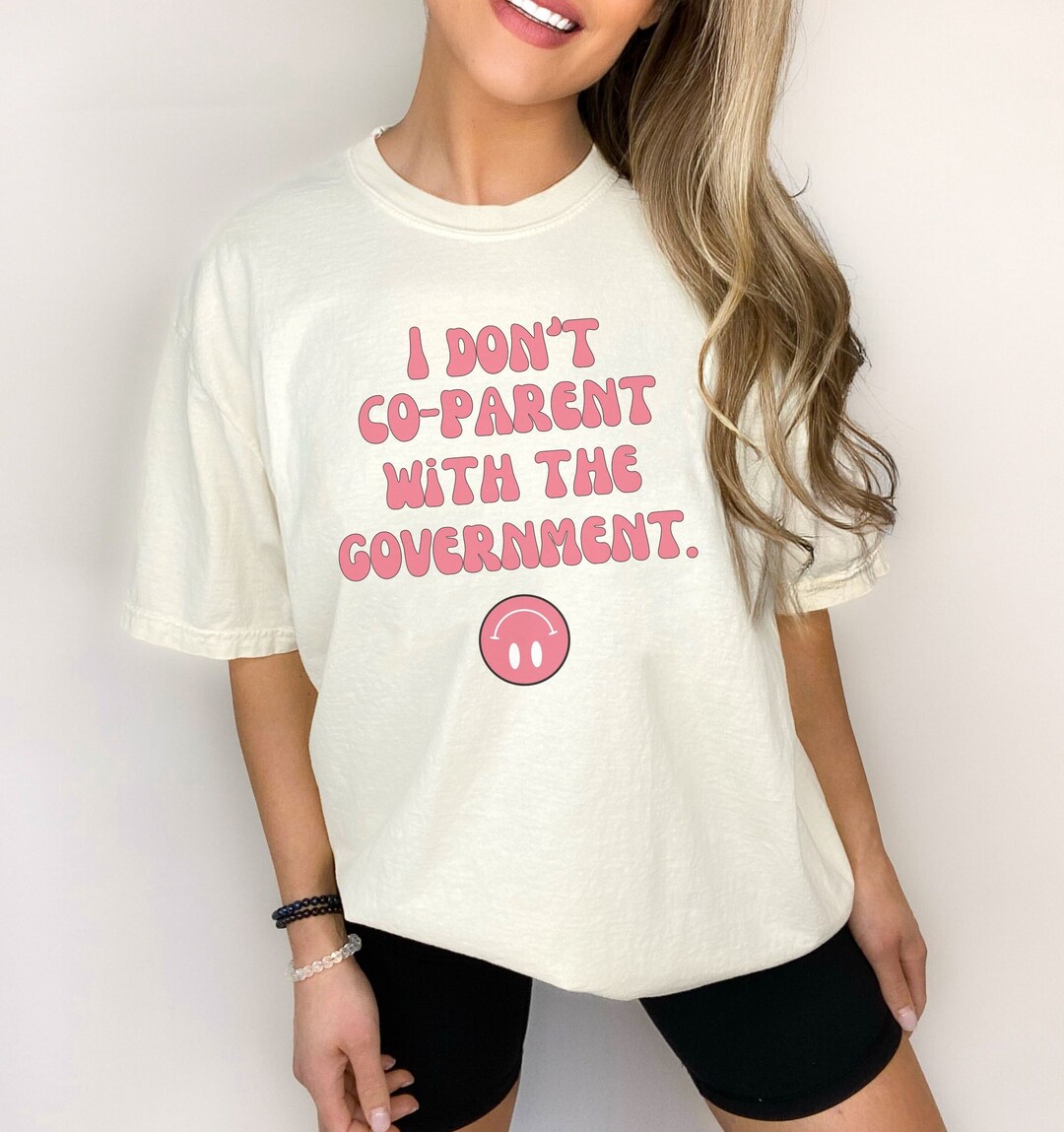 I Don't Co-parent With the Government PNG Retro Design Political PNG Retro PNG Sublimation ...