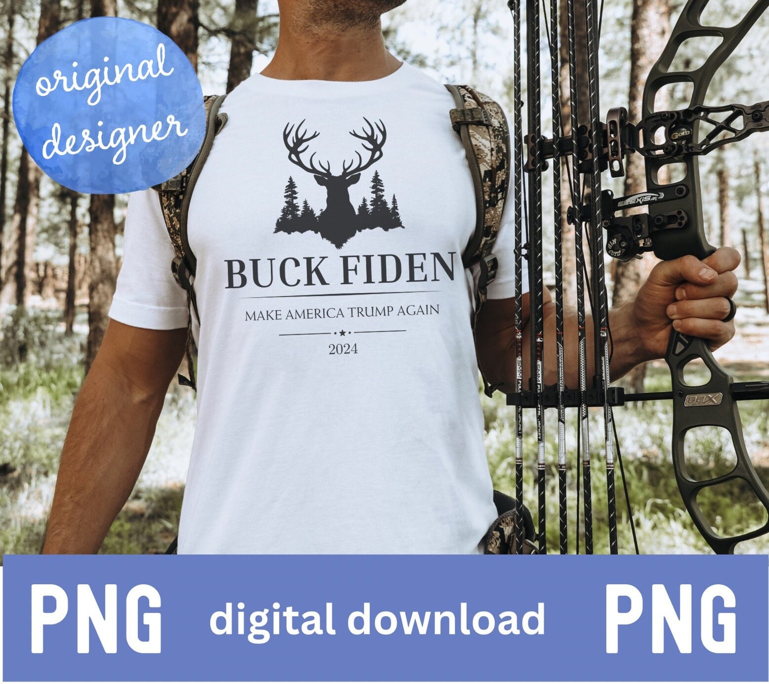 Buck Fiden PNG Design Political PNG Taking Back America PNG Sublimation ...