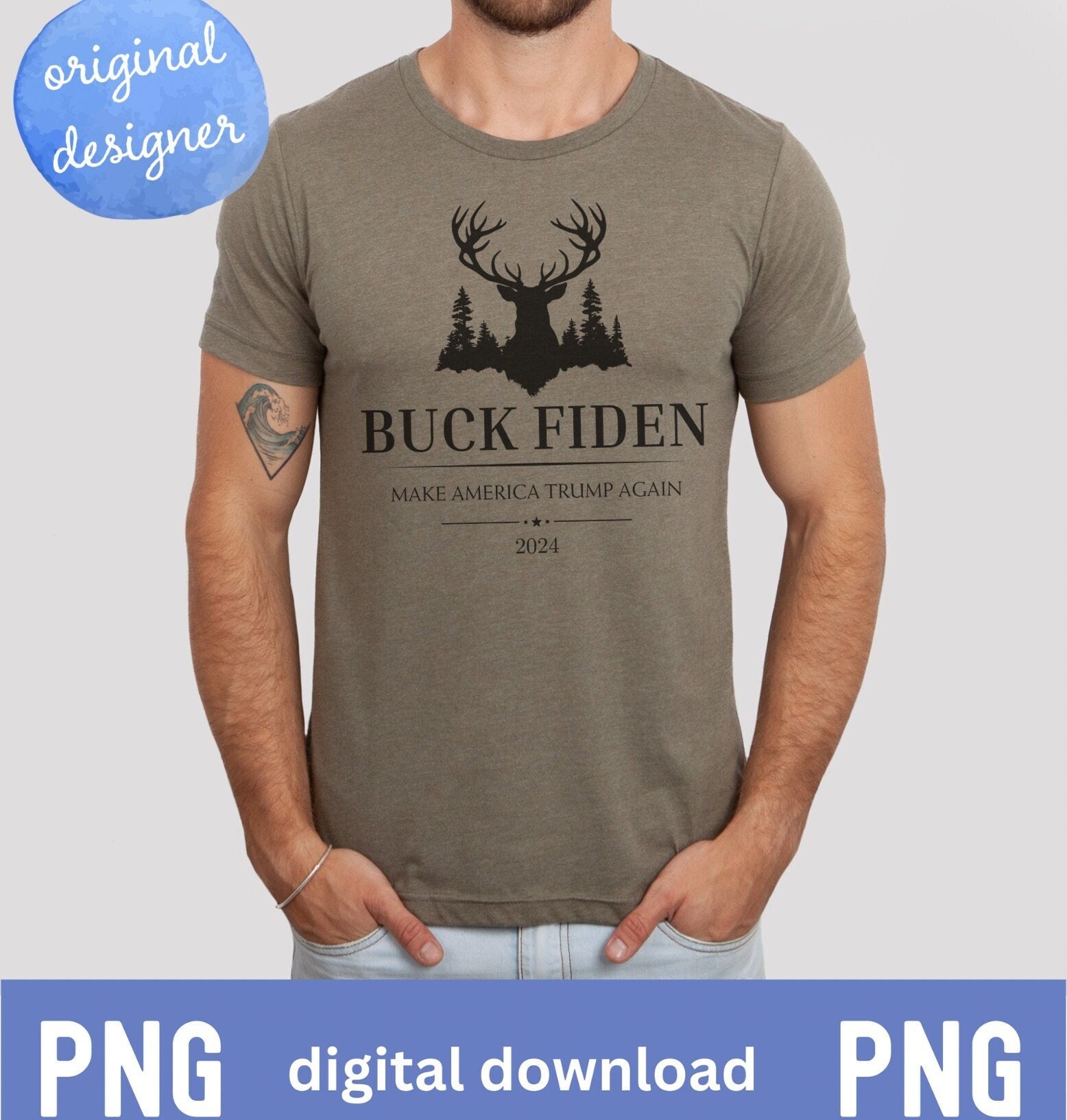 Buck Fiden PNG Design Political PNG Taking Back America PNG Sublimation ...