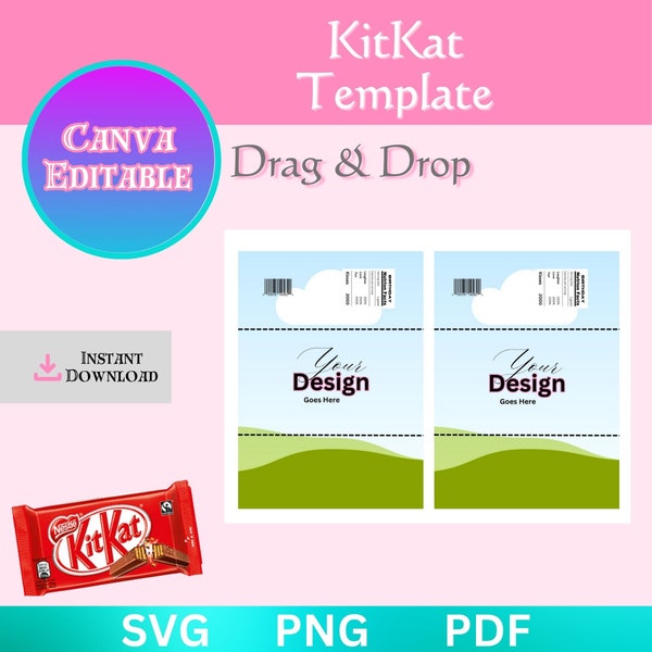 Kit Kat Wrapper - Etsy