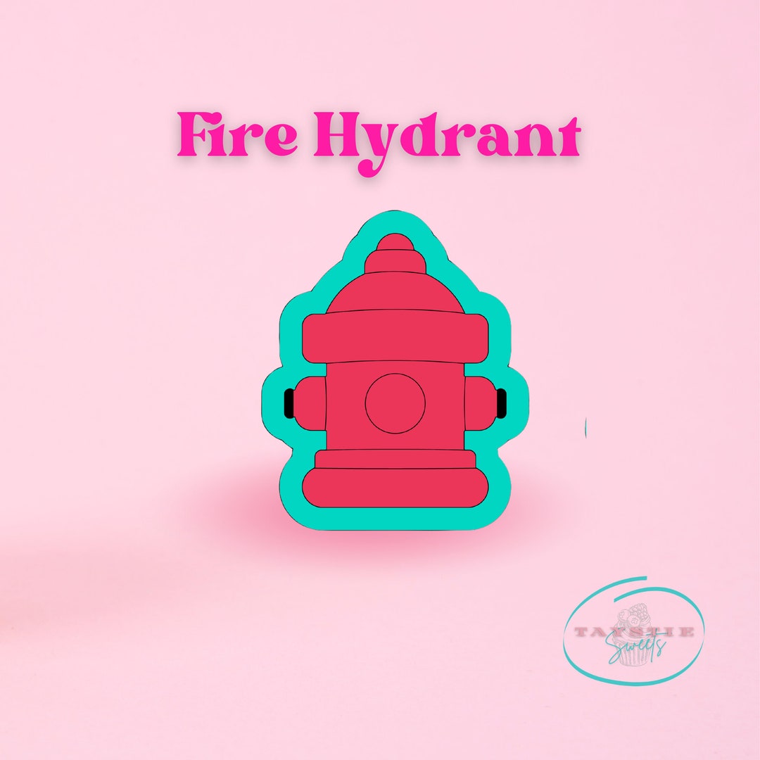 Fire Hydrant Cookie Cutter, Hydrant Box, Fire Hydrant Cookies, Cookie ...