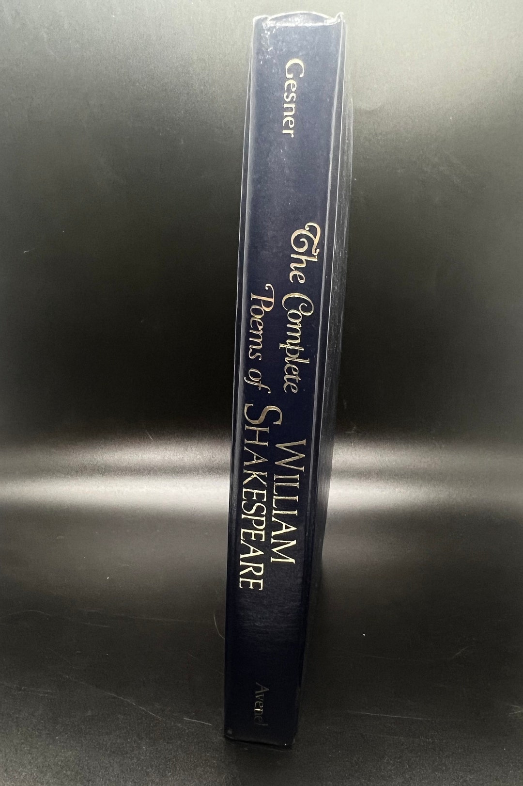 Complete Poems of William Shakespeare 1982 Edition Vintage Hardcover ...