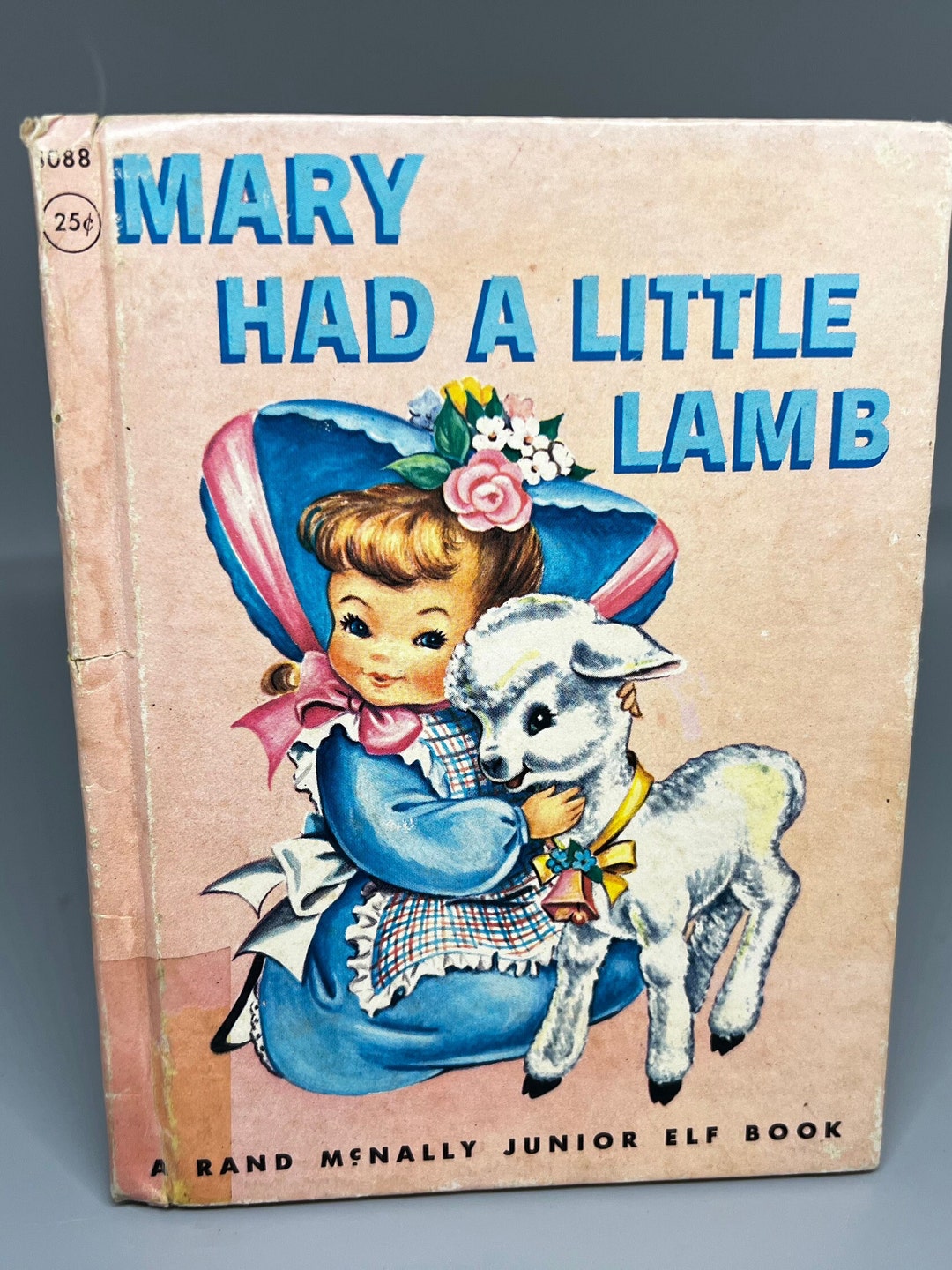 Mary Had a Little Lamb Vintage Children's Book 1955 Rand Mcnally Junior ...