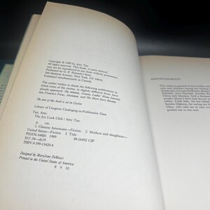 The Joy Luck Club by Amy Tan 1989 Vintage Early Impression - Etsy