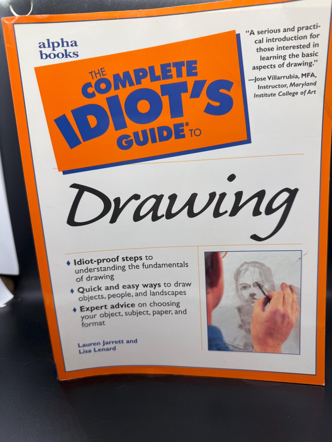 The Complete Idiots Guide to Drawing Lauren Jarret and Lisa Lenard 2000 ...