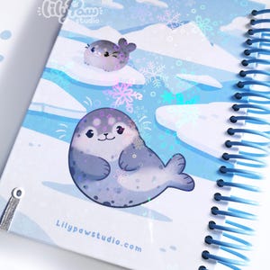 Polar Bears and Seals Cute Handmade Notebook MADE TO ORDER - Etsy