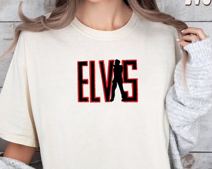 Elvis Presley Comfort Colors Shirt, Elvis Presley Gift, Elvis Presley ...