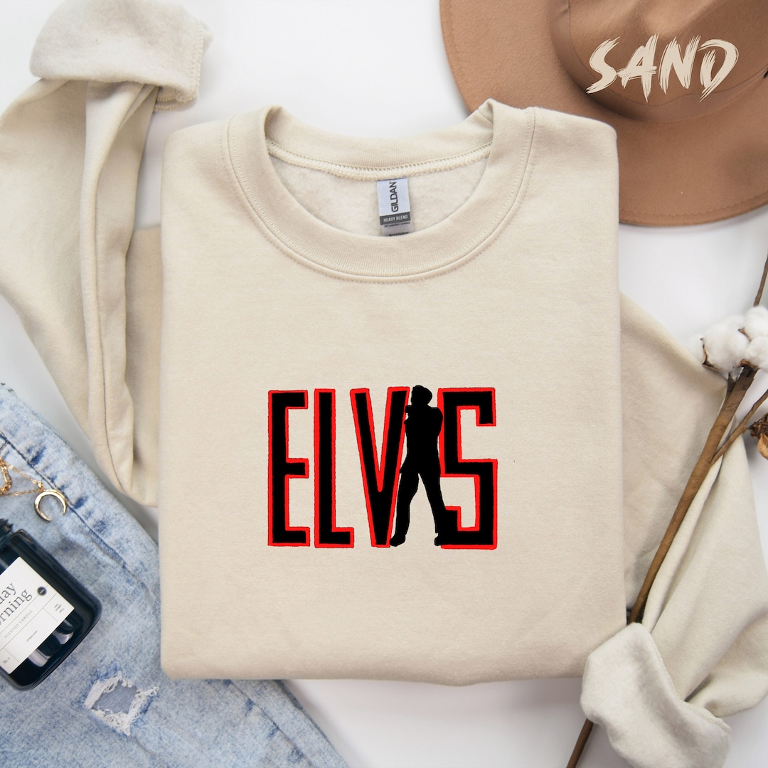 Elvis Presley Sweatshirt, Elvis Presley Gift, Elvis Presley Merch, Gift ...