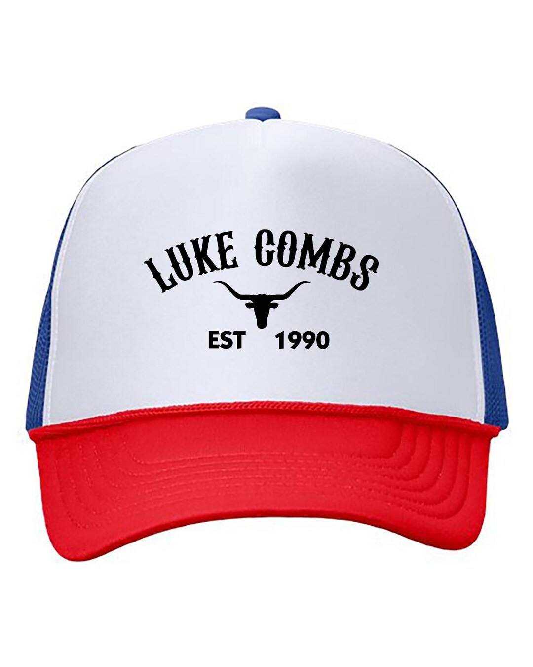 Luke Combs the Legends Est 1990 Foam Mesh-back Trucker Cap, Cool ...