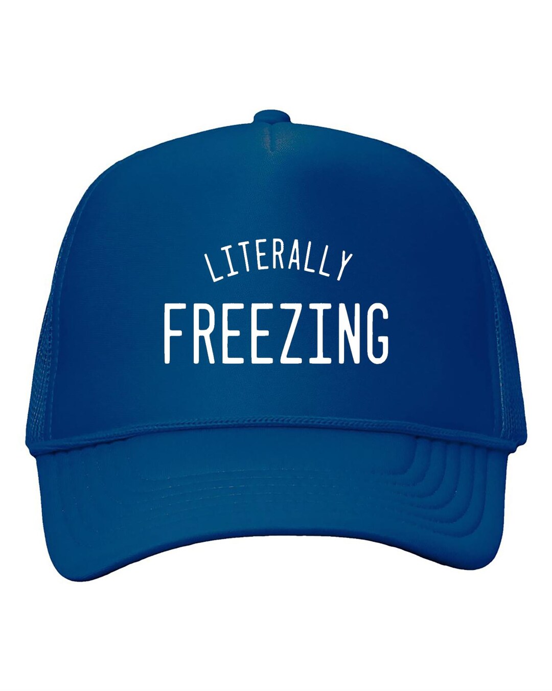 Literally Freezing Foam Mesh-back Trucker Cap, Winter Cap, Cold Hat ...