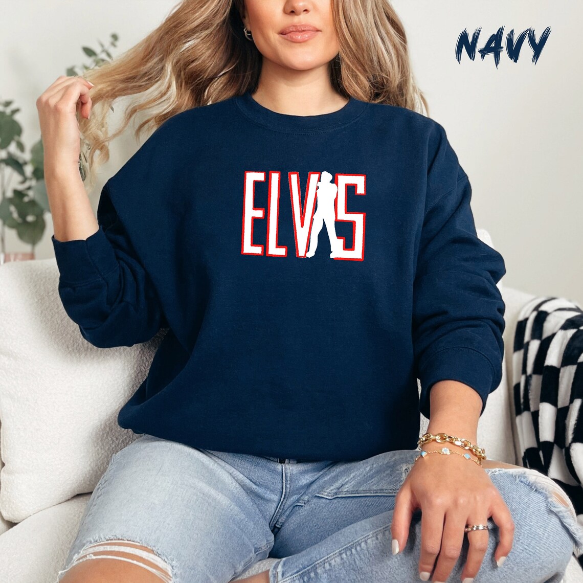 Elvis Presley Sweatshirt, Elvis Presley Gift, Elvis Presley Merch, Gift ...