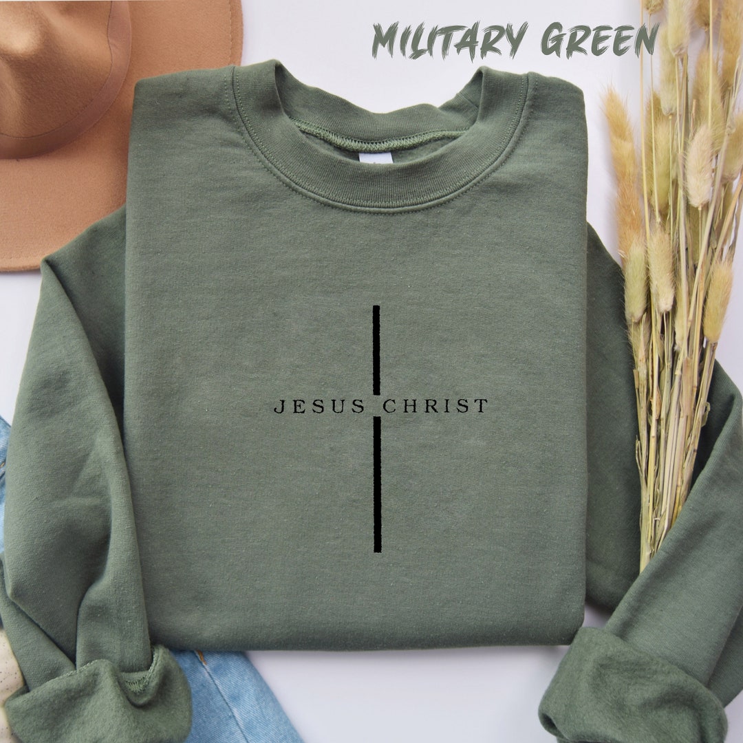Christ is King Sweatshirt, Armor of God, Jesus Sweatshirt, Christian ...