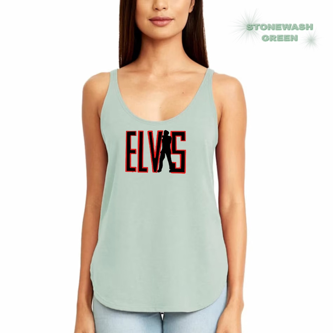 Elvis Presley Tank Top, Elvis Presley Gift, Elvis Presley Merch, Gift ...