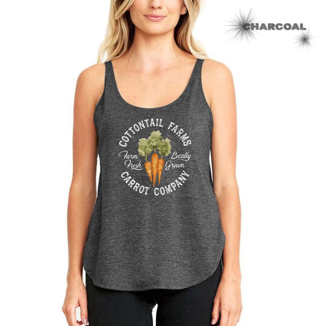 Cottontail Farms Carrot Company Tank Top, Easter Carrot Tank Top ...