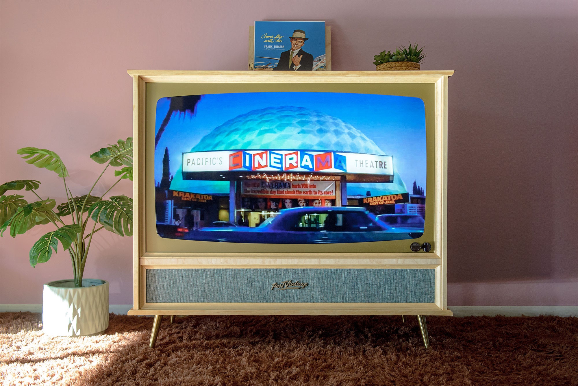 Handcrafted Mid-century Inspired Entertainment Console (LOCAL Delivery/pickup ONLY) - Etsy