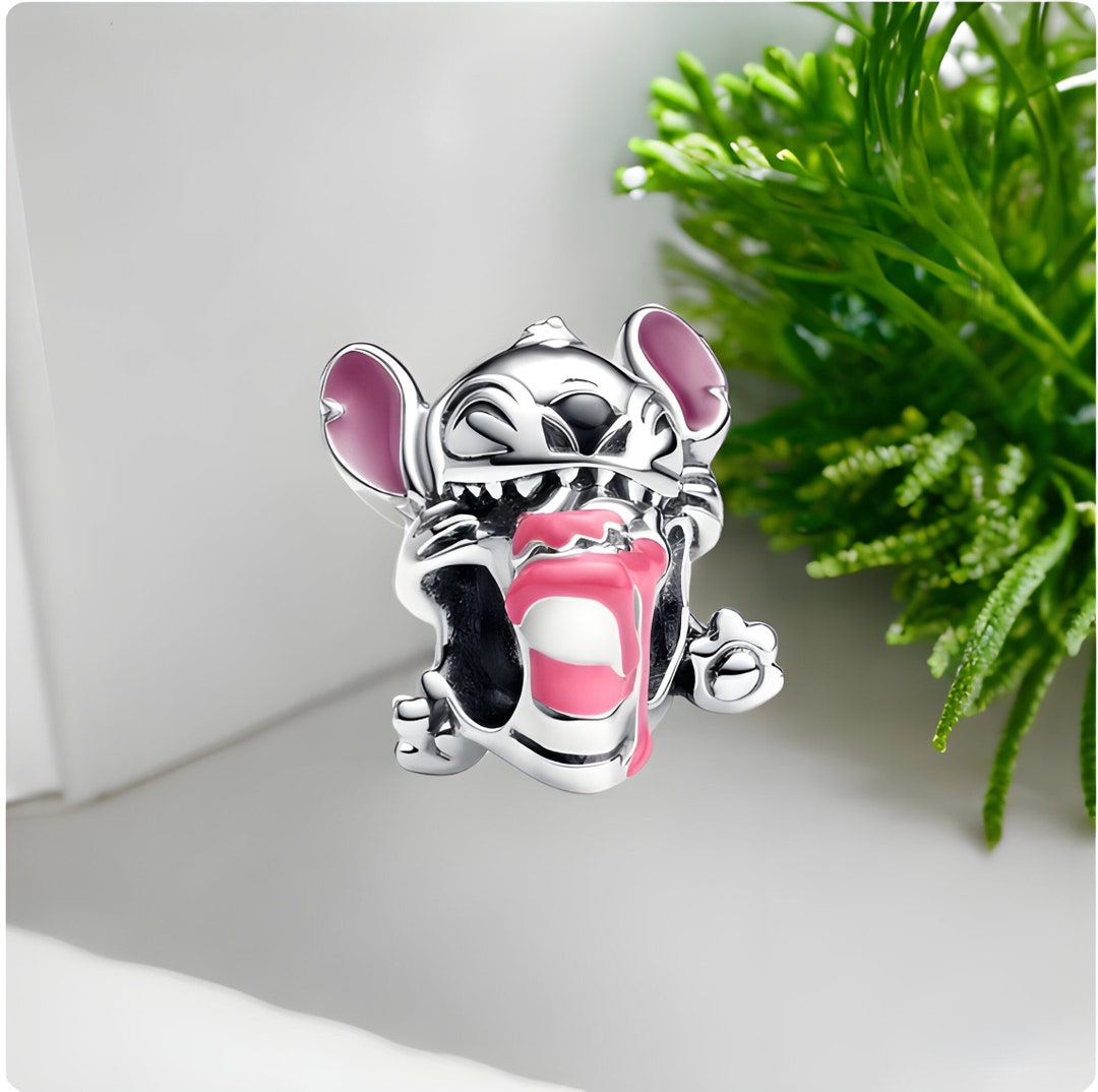 Disney Stitch Charm, Stitch Birthday Charm, Lilo and Stitch Charm, S925 ...