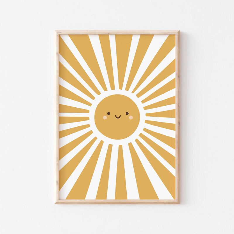 Sun Poster - Etsy