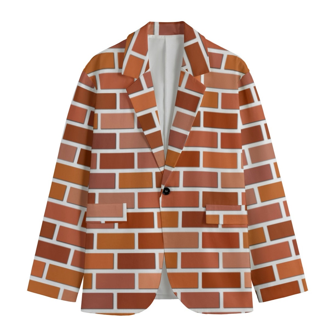 Brick Sportcoat Jacket - Build the Wall - Trump Rally Brick Coat - Etsy