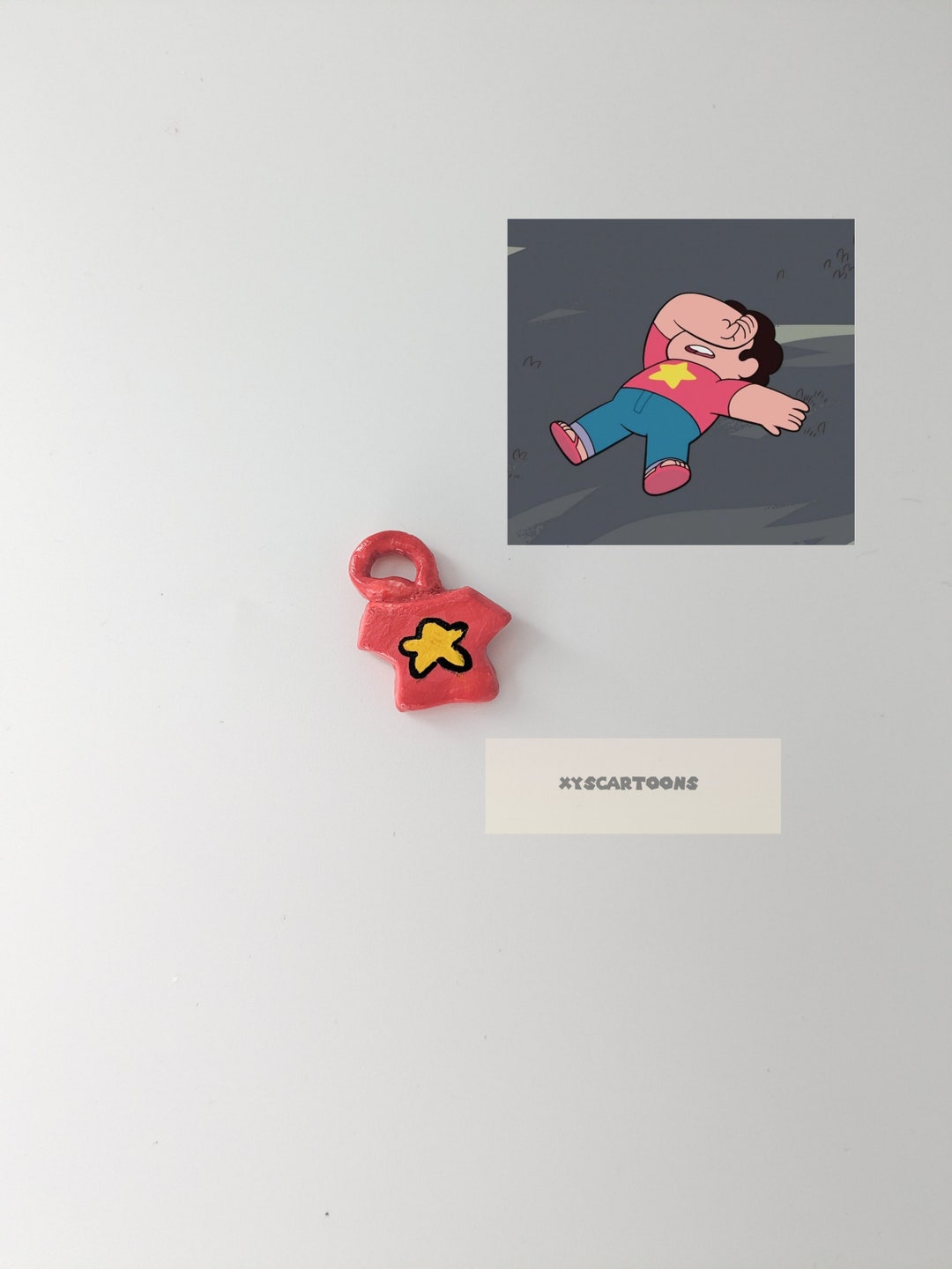 Handmade Steven Universe Clay Pendant Necklace - Cartoon Jewelry - Etsy