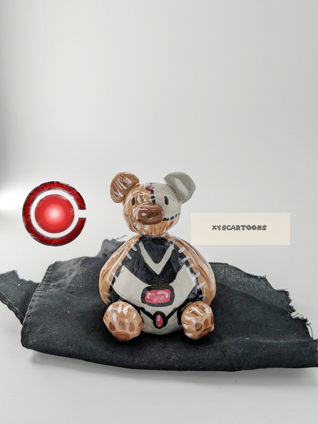 Cyborg Bear Cyborg Justice League Collectible Ceramic Gift DC Comics ...