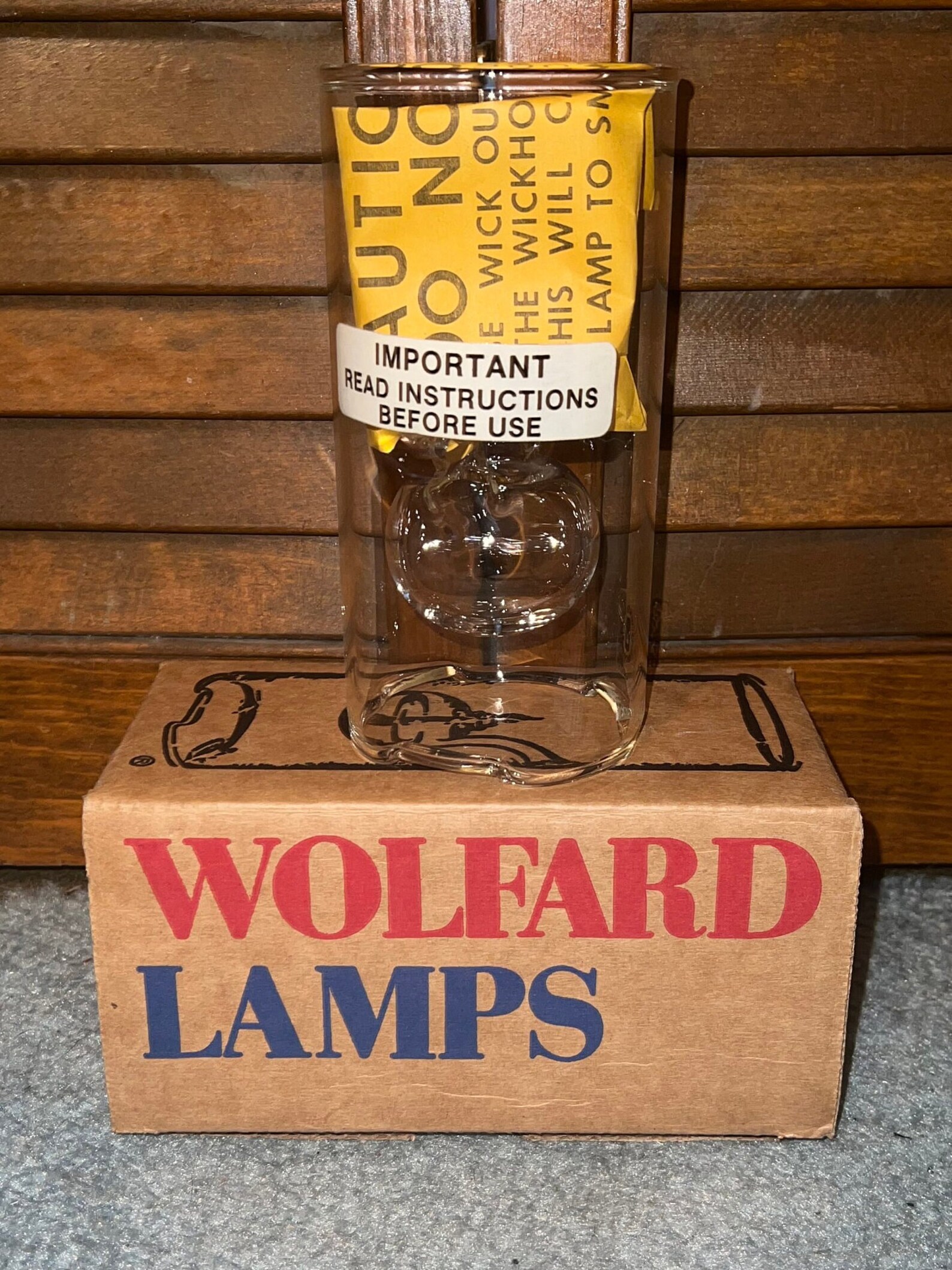 Vintage Wolfard Oil Lamp - Etsy
