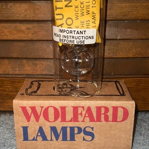 Vintage Wolfard Oil Lamp - Etsy