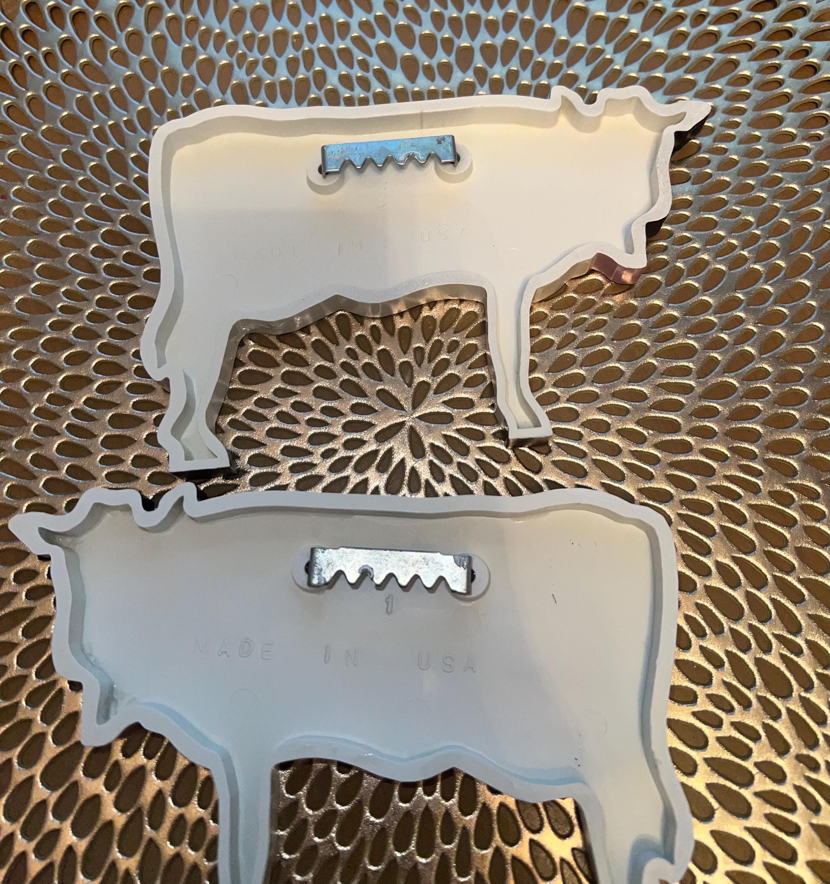 Vintage Cow With Pink Bow Wall Plaques Set of 2 Made in USA - Etsy