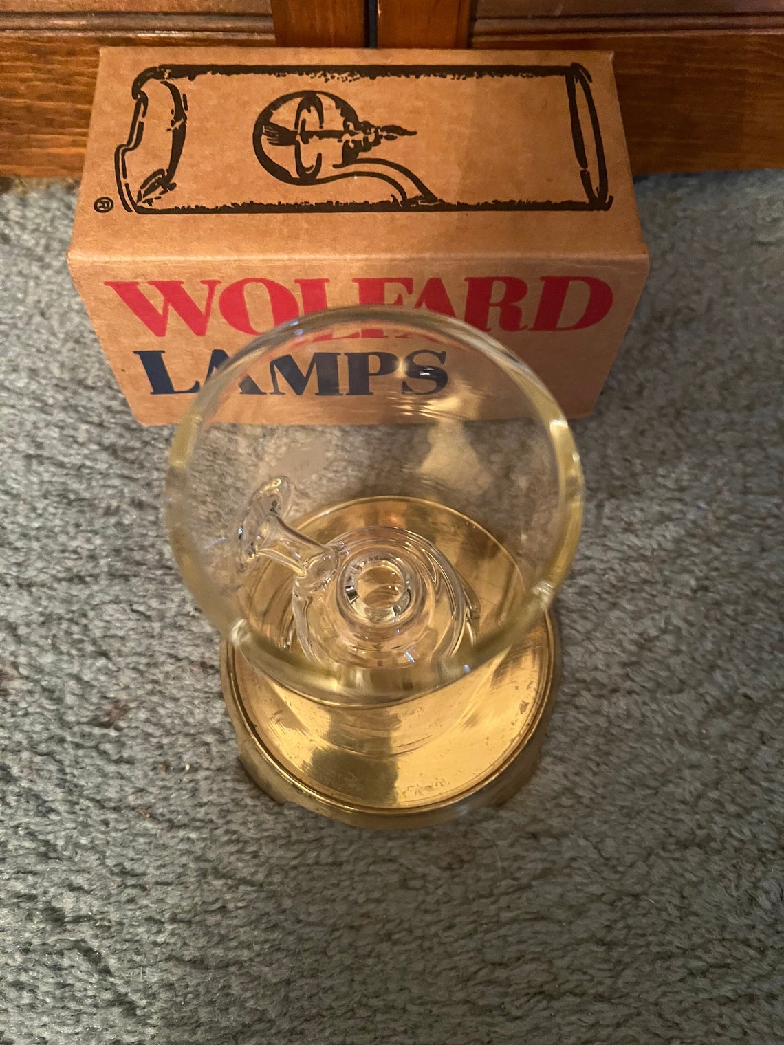 Vintage Wolfard Oil Lamp - Etsy