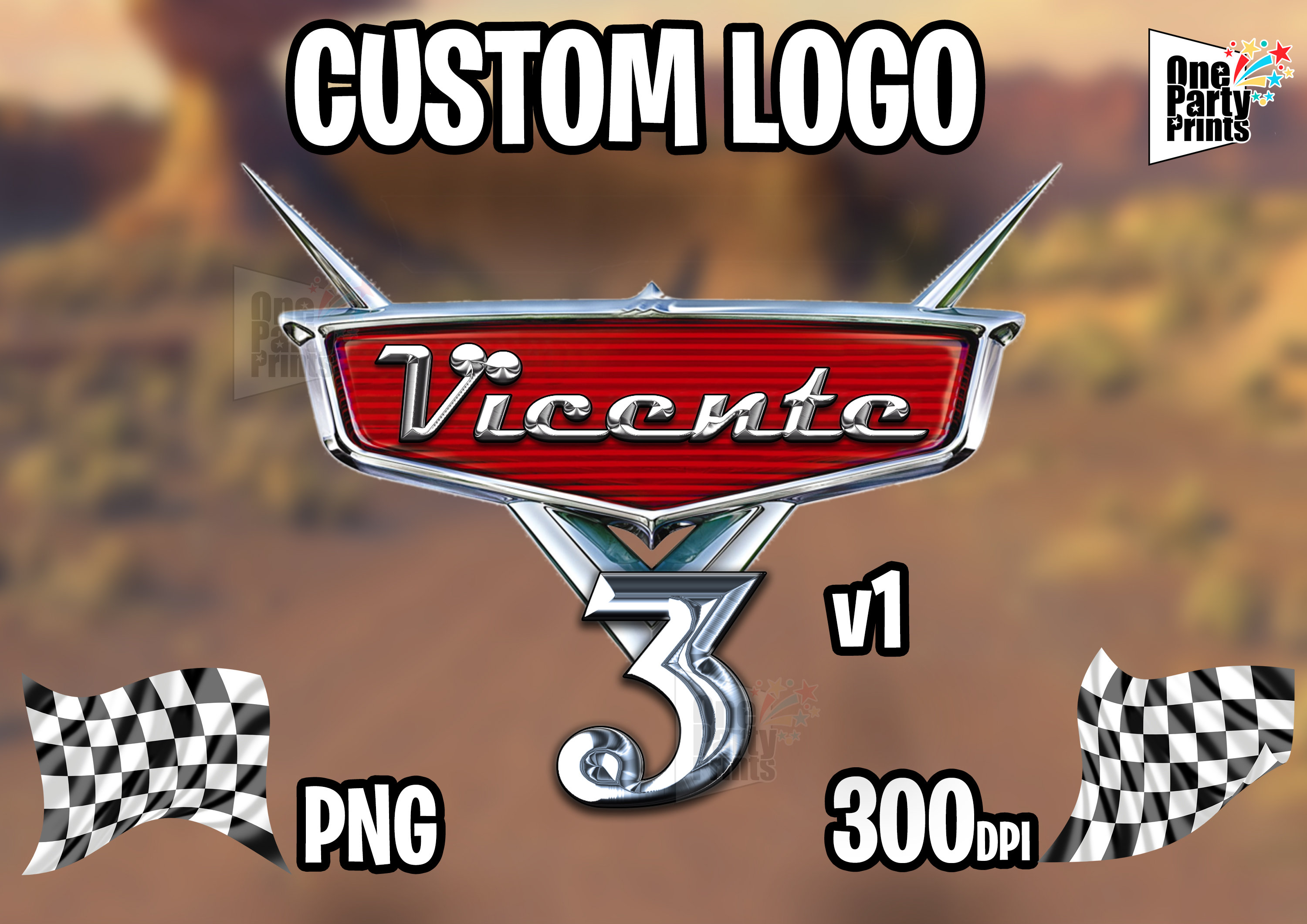 Customizable Cars Logo Printable, Personalized Car Logo Digital File ...